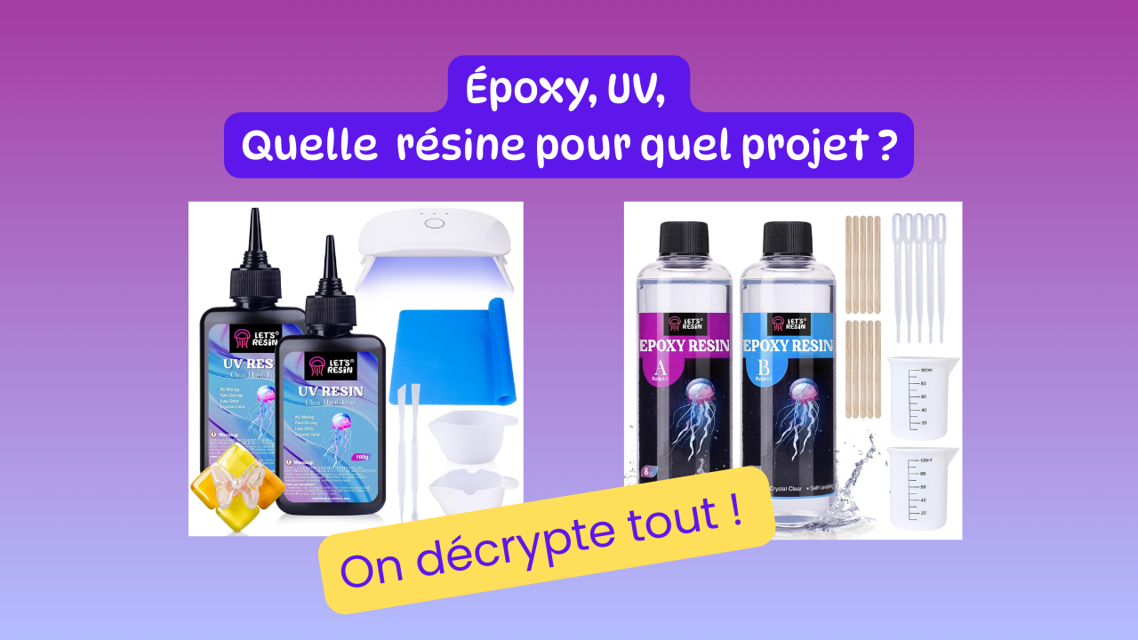 UV ou Epoxy : quelle résine transparente pour un fini miroir