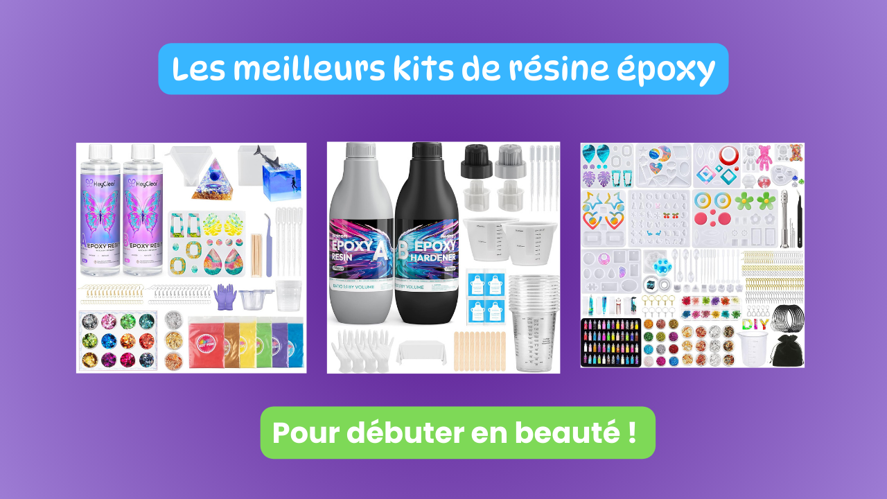 Kit résine époxy débutant : Quel pack choisir pour se lancer